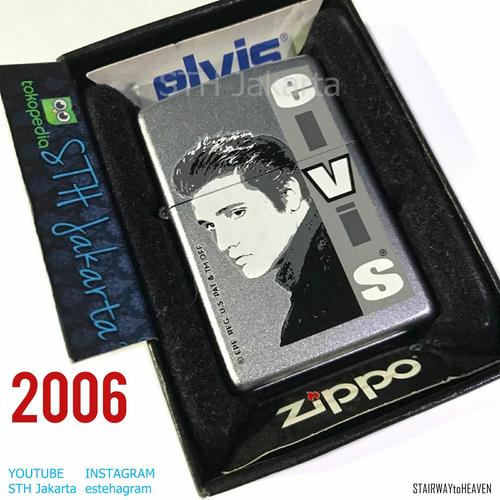 Jual zippo ELVIS Presley Original EPE Monochrome 21038 - Jakarta Barat ...