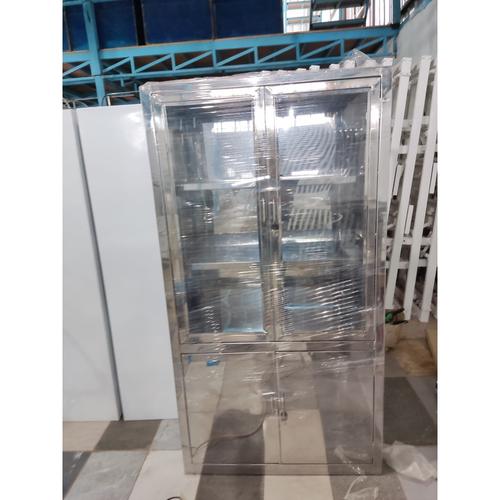 Jual Lemari Obat 2 Pintu Stainless | Lemari Cabinet Medis Rumah Sakit ...