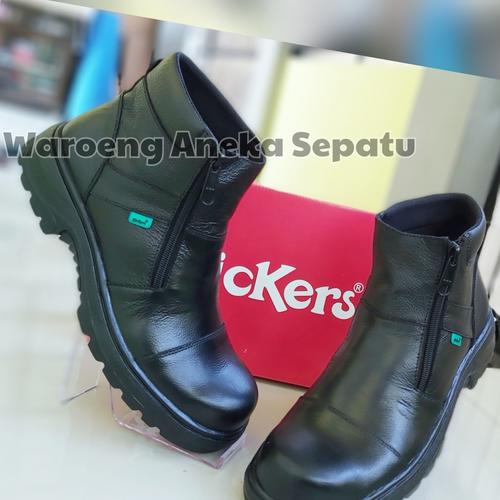 Jual sepatu Boots Kickers Safety Resleting kerja proyek Lapangan Pria ...