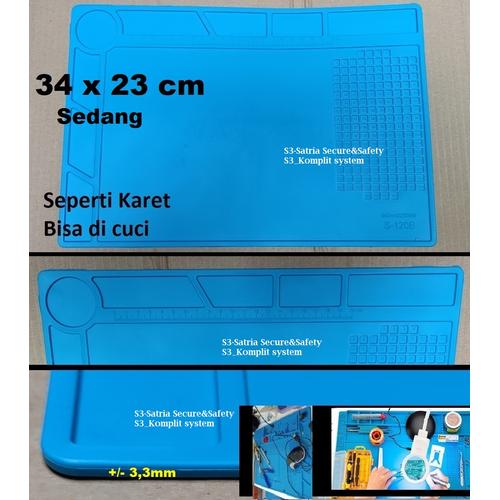 Jual karet alas karpet kerja service komponen matras solder servis HP ...