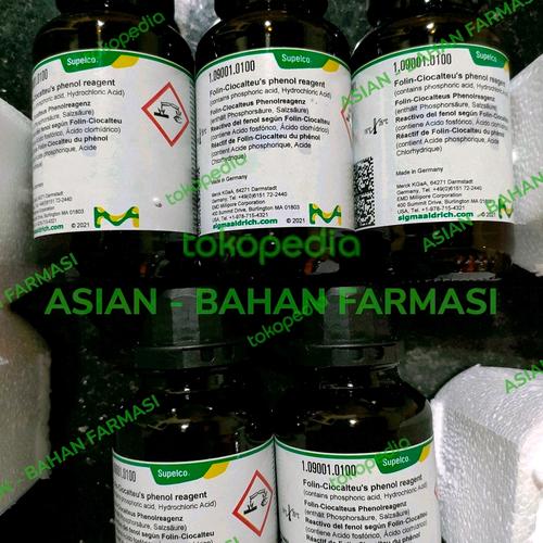 Jual Folin Ciocalteu - Follin Calteu Phenol Merck Reagent - Polin Penol ...