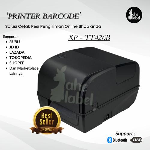 Jual Xprinter XP-TT426B Thermal Transfer/Direct Thermal Printer Barcode USB - Jakarta Barat ...