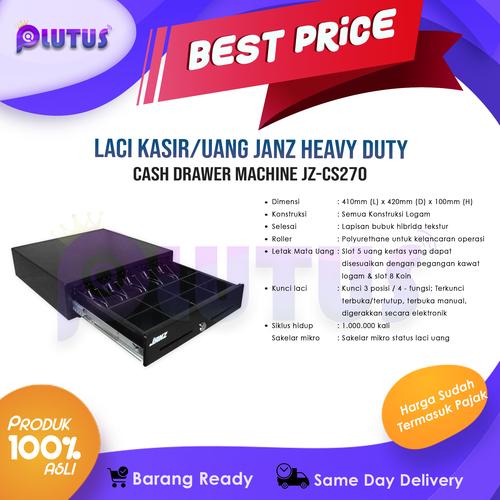 Jual Laci Kasir/Uang JANZ Heavy Duty Cash Drawer Machine JZ-CS270 ...