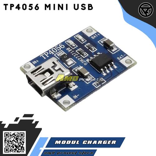 Jual Module TP4056 Power Bank Li-ion Charger Kit Modul 5V 1A Mini USB ...