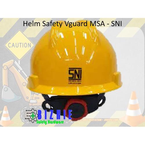Jual Helm Safety tipe V-guard Standar SNI Merk MSA Lokal - Kuning ...