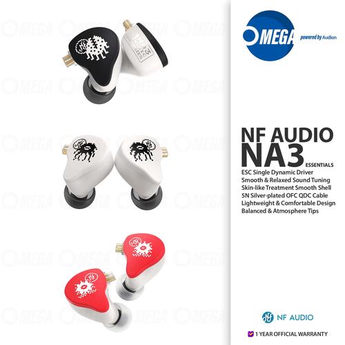 Jual NF AUDIO NA3 ESSENTIALS Dynamic Driver Stage/Monitoring QDC In-ear IEM - BLACK - Jakarta ...