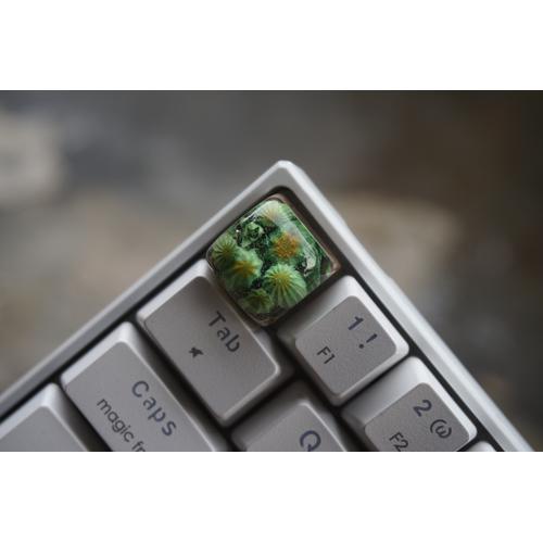 Jual Artisan Keycap Garden Kaktus Cactus Dom profile Switch MX ...