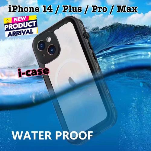 Jual iPhone 14 / PLUS / Pro / Max Case Waterproof casing cover UNDER ...
