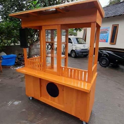 Jual Gerobak booth minuman es coklat kayu mahoni - Kab. Klaten ...