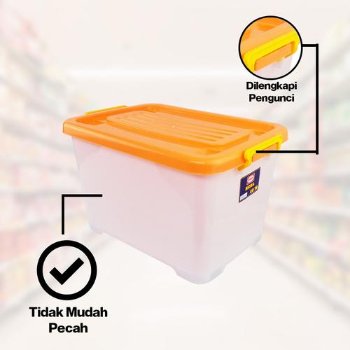 Jual Box Container 70 Liter Shinpo CB70 (Grab/GoSend Only) - Hijau ...