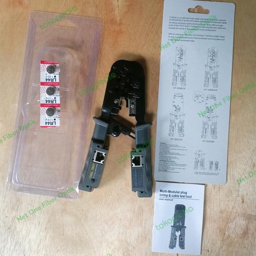 Jual crimping tools/tang RJ45 +kabel lan tester - Jakarta Utara - Net ...