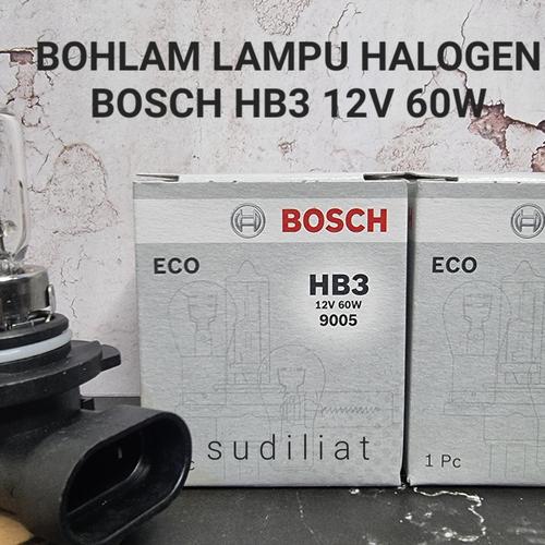 Jual BOHLAM LAMPU HALOGEN HB3 12V 60W / LAMPU DEPAN BESAR - BOSCH - Kab ...