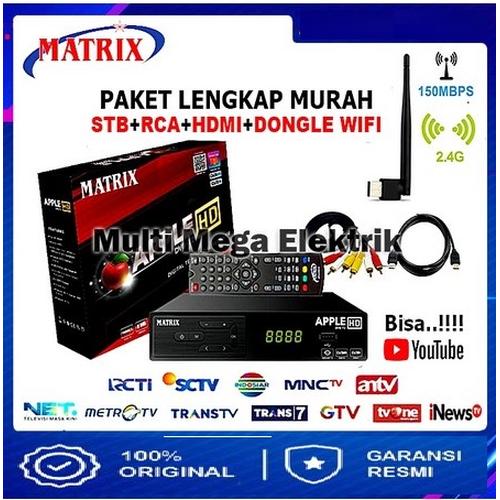 Jual setup box + setop box + setbox tv digital Digital Matrix 5 - Merah ...