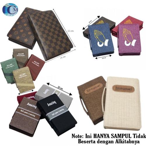 Jual Sampul Alkitab Sedang / Cover Alkitab Ukuran Sedang - LV (Bunga ...
