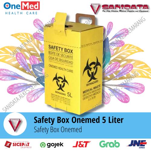 Jual Safety Box Onemed 5 liter - Kota Semarang - SANIDATA ALKES SMG | Tokopedia
