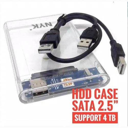 Jual CASING HDD CASE HARDDISK EXTERNAL 2,5" NYK TRANSPARAN 3,0 - Kota ...