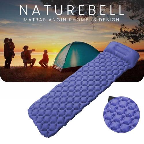 Jual Kasur Tidur Matras Angin Camping Tiup Air Portable Travel Sleeping ...