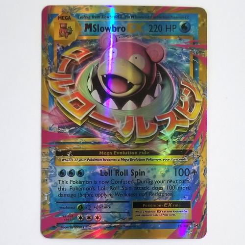 Jual Kartu Pokemon MEGA EX Slowbro Legendary Shiny Foil Hologram card ...