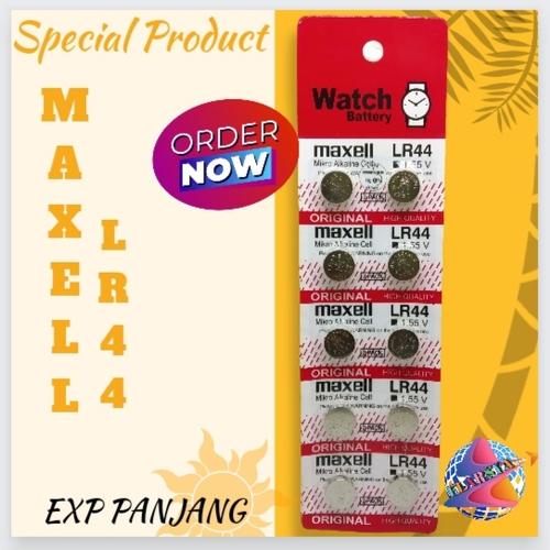 Jual Baterai Maxell LR44 AG13 isi 10 pcs Perlembar - Jakarta Barat ...