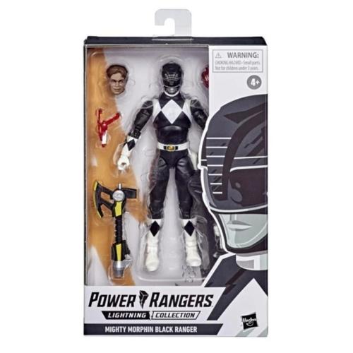 Jual Hasbro Lightning MMPR Black Mighty Morphin Power Rangers Hitam ...