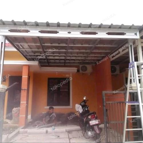 Jual Kanopi Spandek Polos Rangka Baja Ringan - Kota Bogor - Kanopi ...