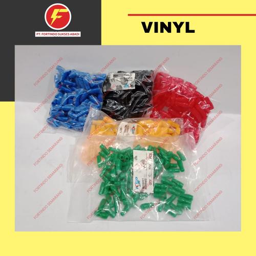 Jual FORT - VINYL / SLEEVE / TERMINAL VINYL INSULATION - V-1.25, Hitam ...