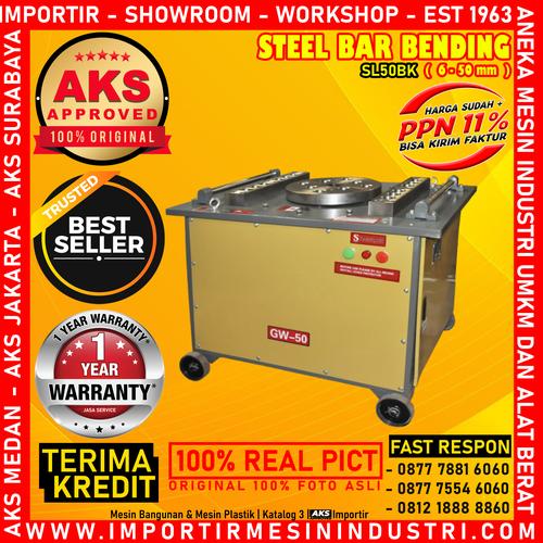 Jual Mesin penekuk besi 50mm bar bender TYPE AKS - SL50BK - Jakarta ...