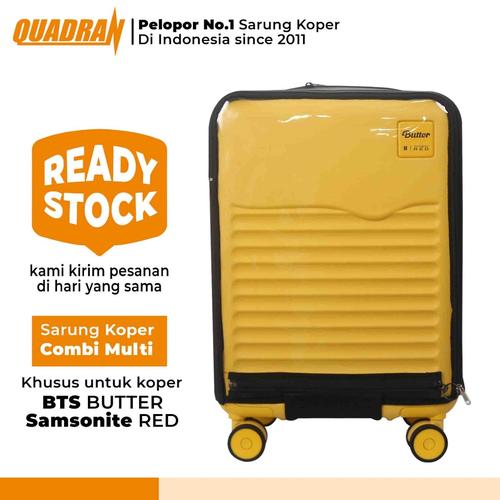 Promo Sarung Koper Quadran Combi Multi Khusus Koper Samsonite Red BTS ...