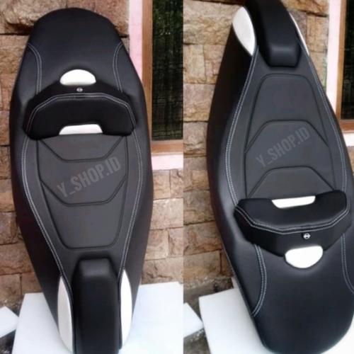Jual Cover Kulit Jok Custom Vario Beat Gear Adv Pcx Aerox Nmax Scoopy ...