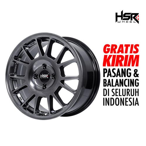 Promo Velg Agya, Ayla, Baleno, Brio HSR FE02 R16 H4X100 ET42 HYPER ...