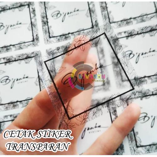 Jual CETAK / CUTTING stiker vinyl transparan A3 - print - Kota Depok ...
