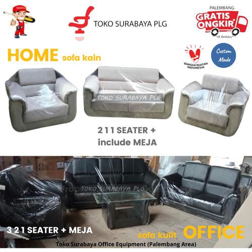 Jual Sofa Kantor Sofa Rumah Minimalis Custom New Golden Kulit Oscar ...