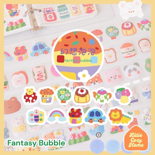 Promo Kawaii Sticker Roll / Cute Cartoon Animals Roll Deco Stickers ...