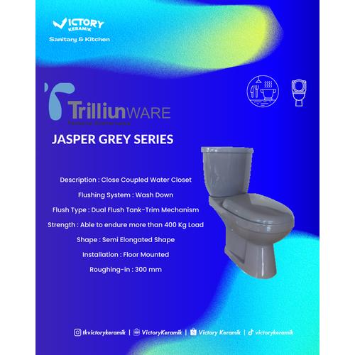 Jual CLOSET DUDUK TRILLIUNWARE JASPER GREY SERIES - Kab. Bandung ...