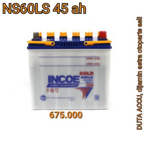 Jual INGO-NS60LS/45 ah INCOE GOLD Astra Otoparts - Kab. Sidoarjo - DUTA ...