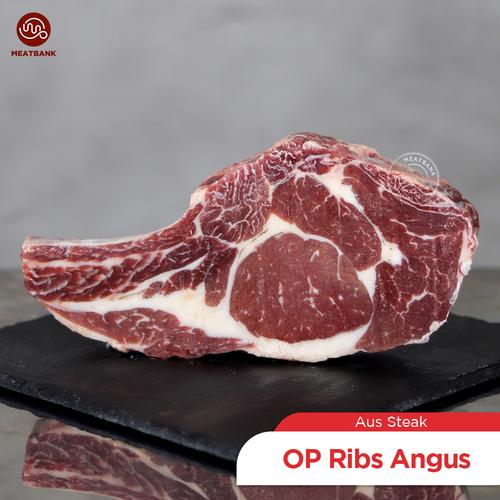 Jual MEATBANK Angus Ribeye Bone in / Op Ribs Beef Steak Daging Sapi ...