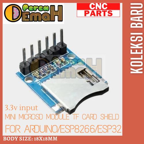 Jual Mini Microsd Module Shield 33v For Arduinoesp8266esp32stm32 7690