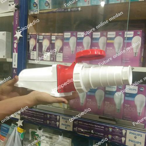 Jual Stop Kontak 5 pin 63 A( 5 kaki ) wall / mobile socket + industri ...