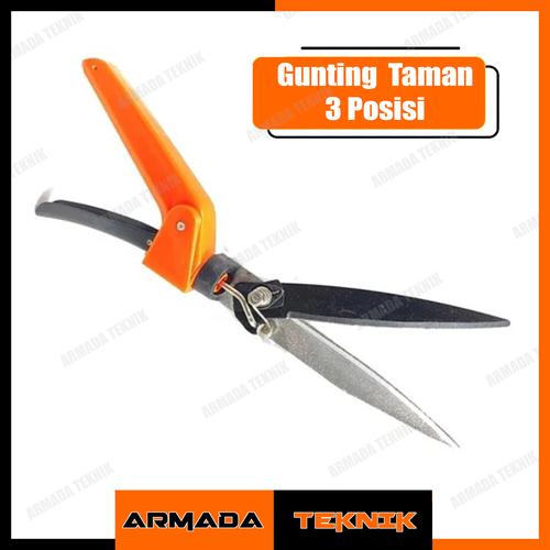 Jual DEKU Gunting Rumput 3 Posisi Fungsi 12 Inch - Gunting Tanaman ...