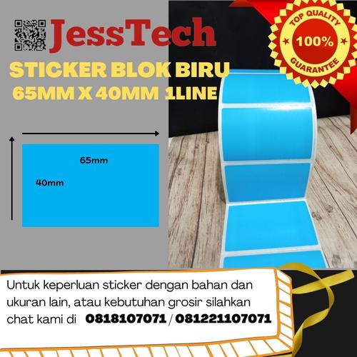 Jual STICKER LABEL BARCODE PARMASI STIKER OBAT 65X40MM SEMICOAT 6,5X4 ...