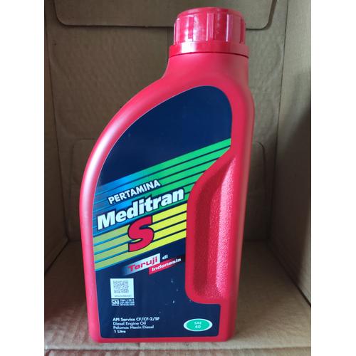Jual OLI PERTAMINA MEDITRAN S 40 1L API CF/CF-2/SF DIESEL - Kota Manado ...