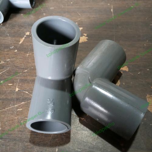 Jual Sambungan pipa fitting pvc Knee Knie AW 3/4 RUCIKA. - Kota Depok ...
