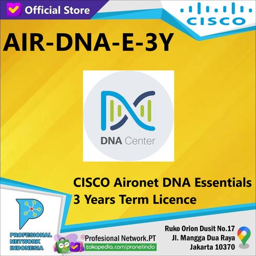 Promo CISCO DNA for Wireless AIR-DNA - AIR-DNA-E-3Y Cicil 0% 3x ...
