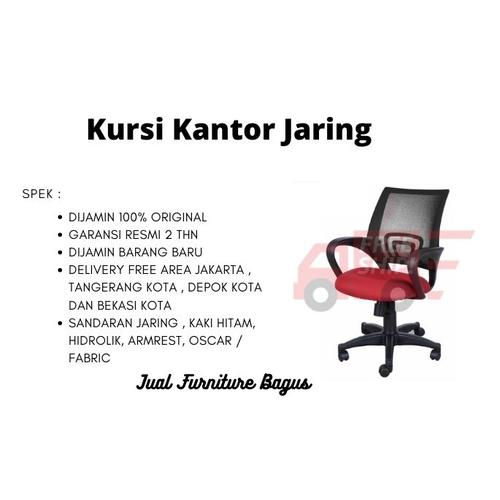 Jual kursi kantor Uno model jaring modern stylish dan murah - Roda isi ...