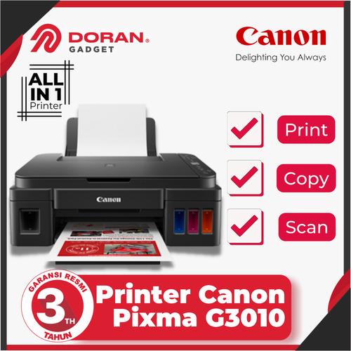 Promo Printer Canon G3010 All in One Scan Copy Print Canon Pixma G3010 ...