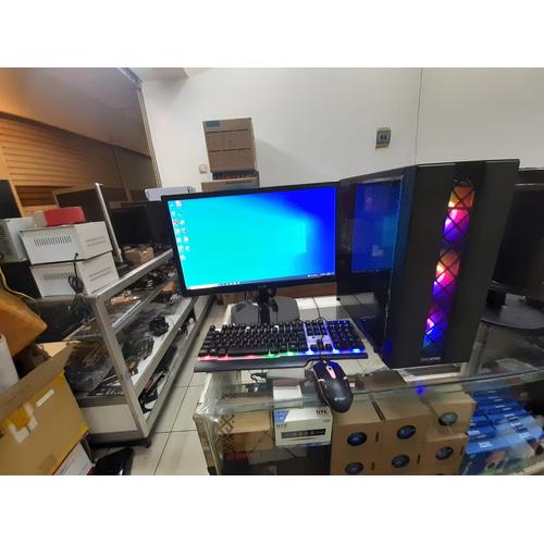 Jual PC GAMING EDITING FULL SET CORE I7 VGA 4GB RAM 16GB SSD 256 MONITOR - CYCLOP+3FAN, FULL SET ...
