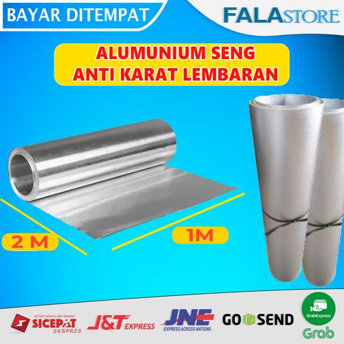 Jual SENG ALUMINIUM ALUMUNIUM SENG PLAT LEMBARAN SHEET SENG PLAT 1M X ...