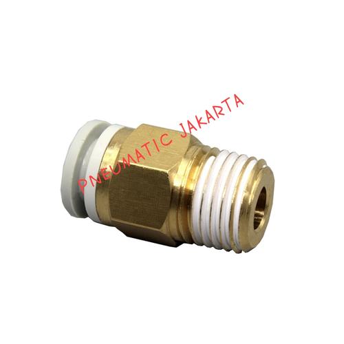 Jual Fitting Straight Lurus KQ2H10-02A SMC Pneumatic - Jakarta Barat ...
