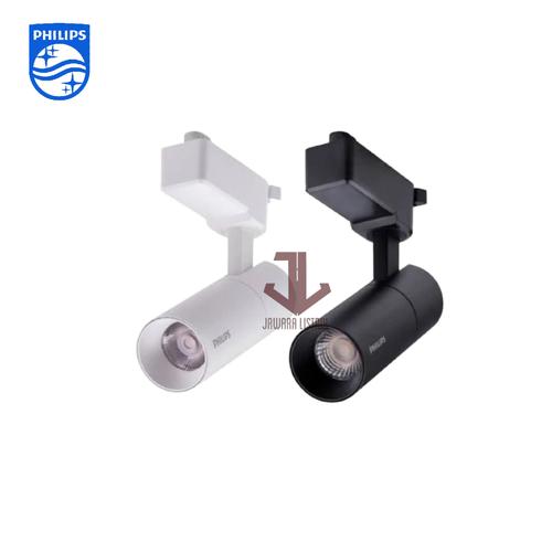 Jual PHILIPS LED PROJECTOR RELL / LAMPU TRACK 7 WATT ST033T PUTIH HITAM ...