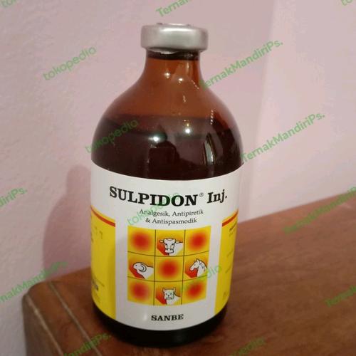 Jual Obat batuk dan pilek ternak Sulpidon Inj. 100 ml - Kab. Kudus ...